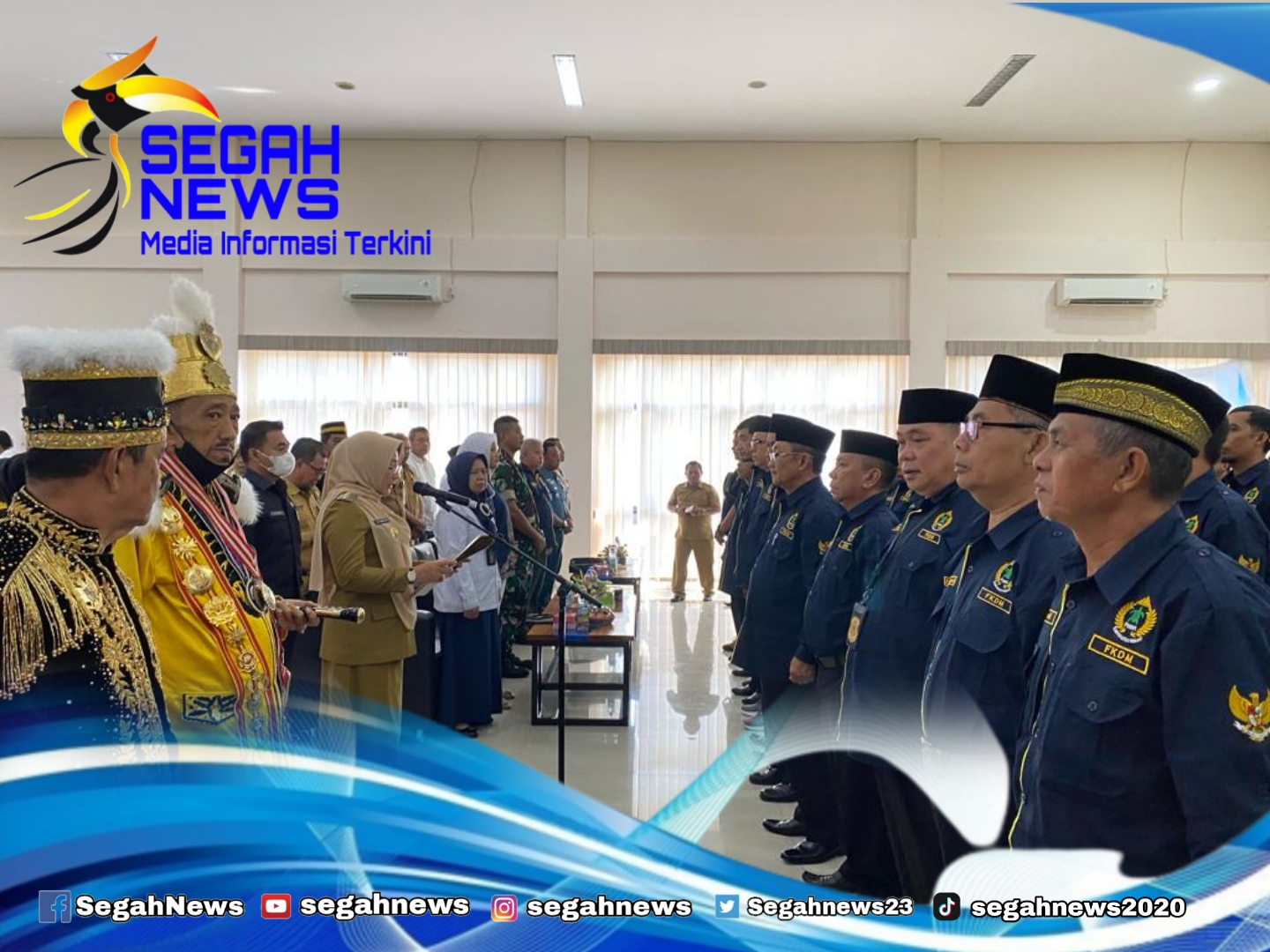 Lantik Kepengurusan Baru FKDM Berau, Ini Harapan Bupati Sri - SegahNEWS