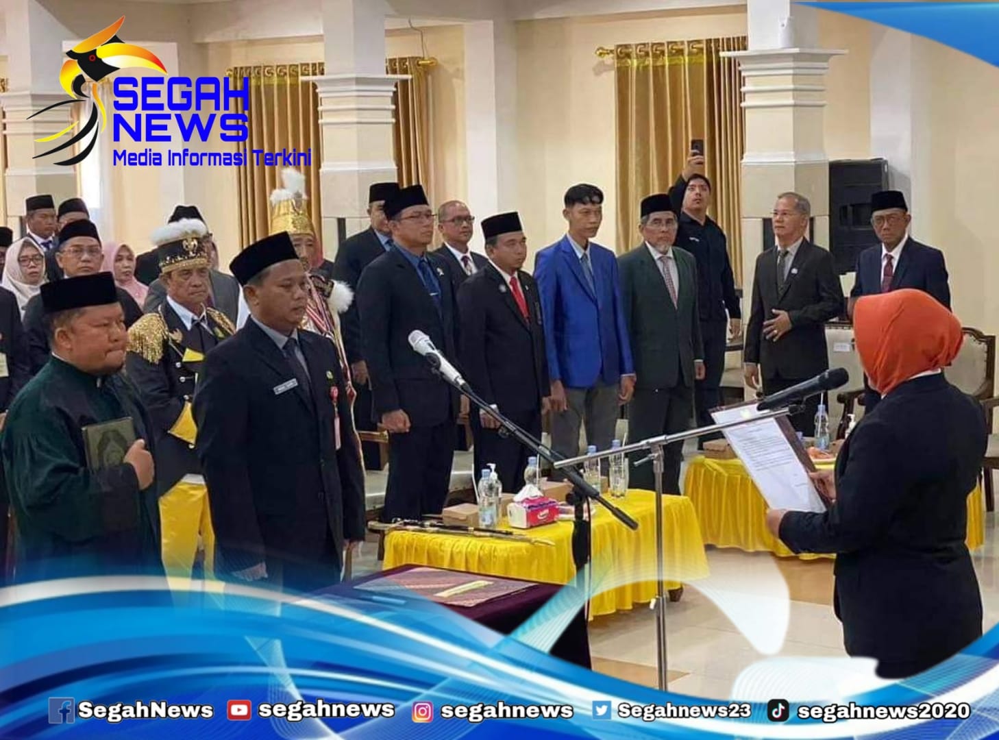 Bupati Sri : Sekda Baru Harus Memiliki Loyalitas Tinggi - SegahNEWS