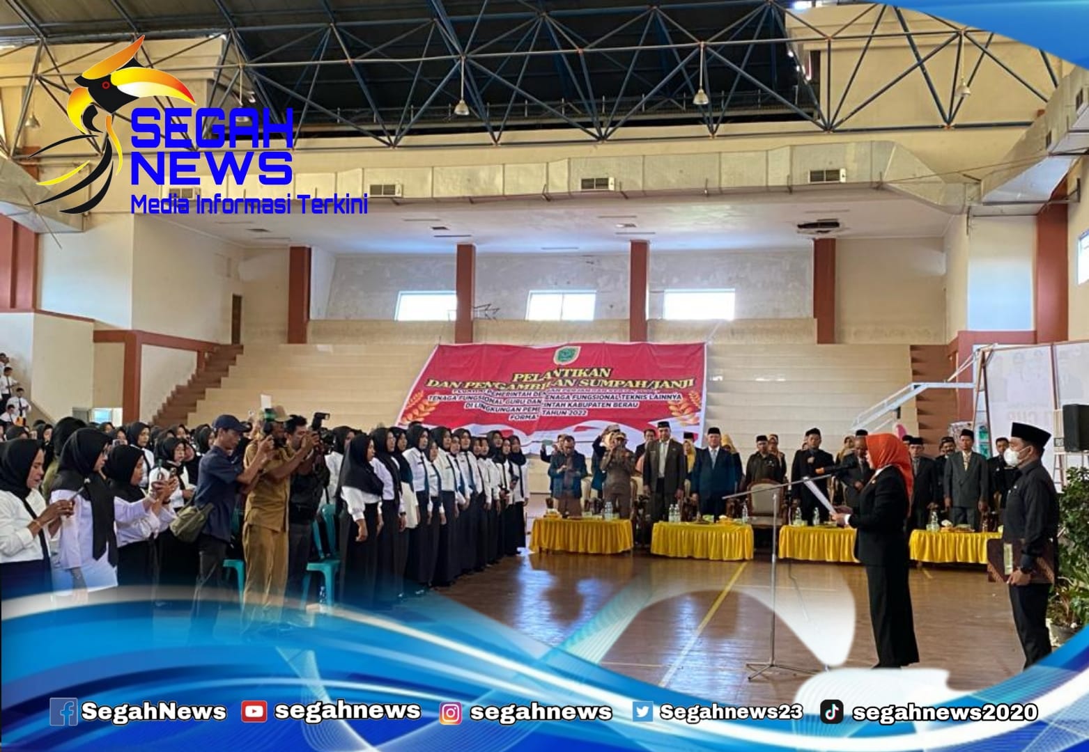 704 Orang PPPK Dilantik, Ini Harapan Bupati Sri - SegahNEWS