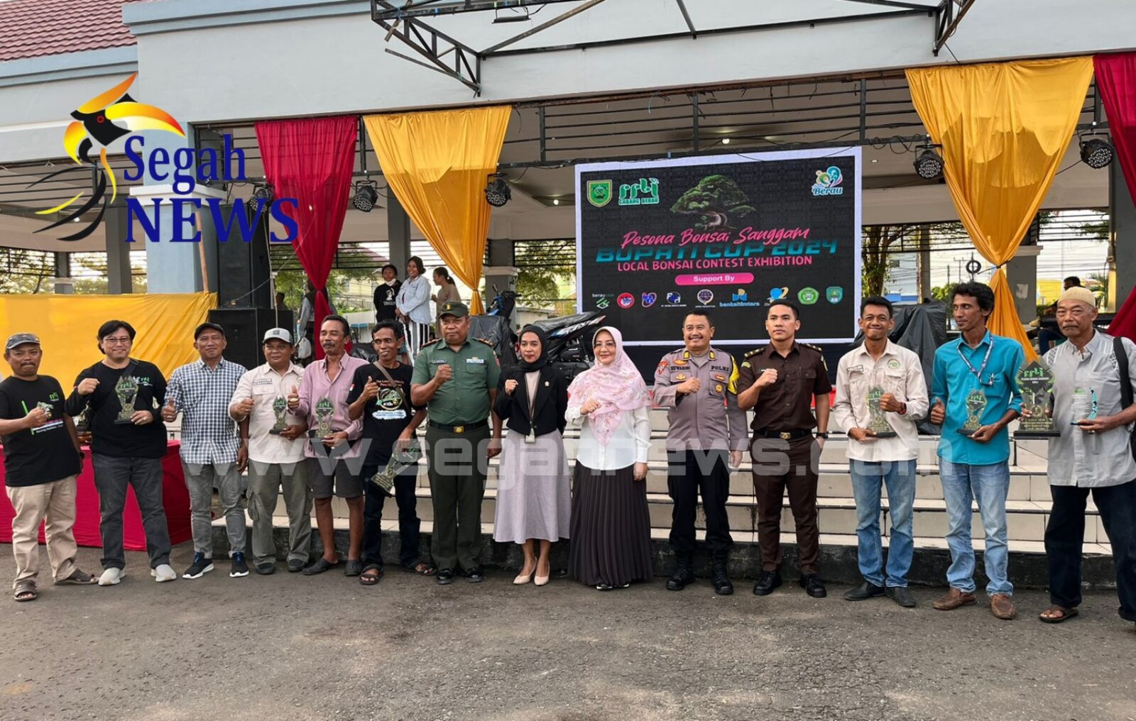Bupati Berau Dukung Masyarakat Hobi Bonsai di Berau - SegahNEWS