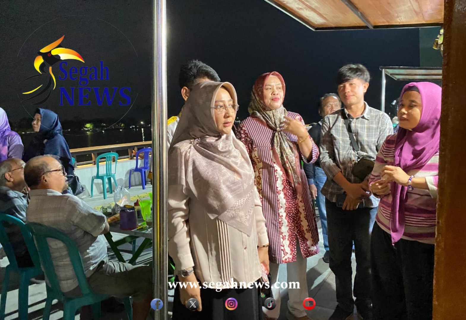 Tinjau Kawasan Tepian Ahmad Yani, Bupati Berau Ungkap Sudah Lebih Rapi ...