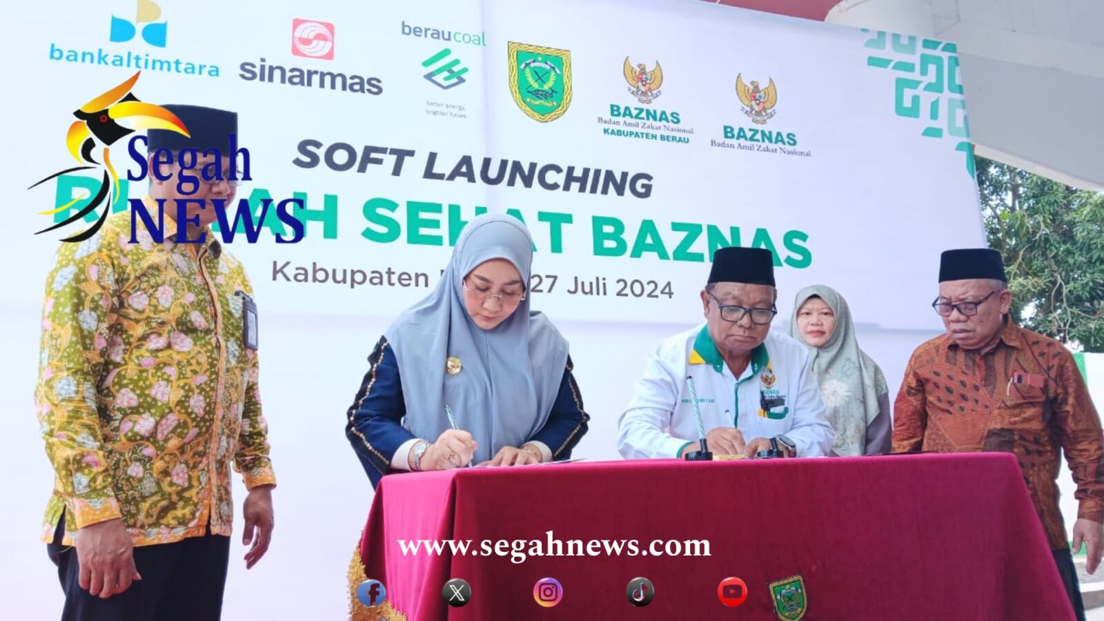 Resmikan Rumah Sehat Baznas, Bupati Berau Berharap Pelayanan Optimal ...