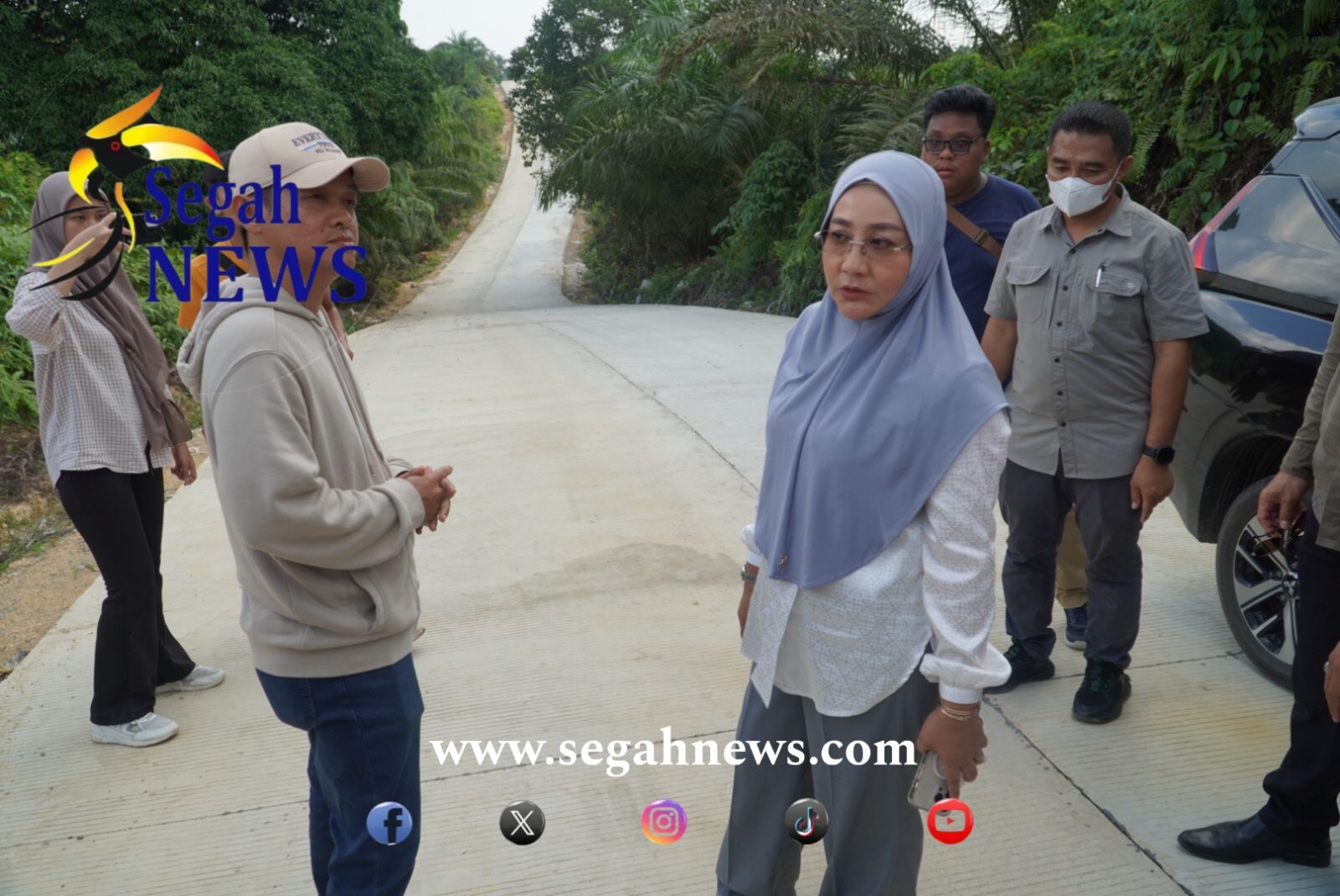 Permudah Akses Jalan Kirim Hasil Bumi, Jalan Merancang Ilir Dapat ...