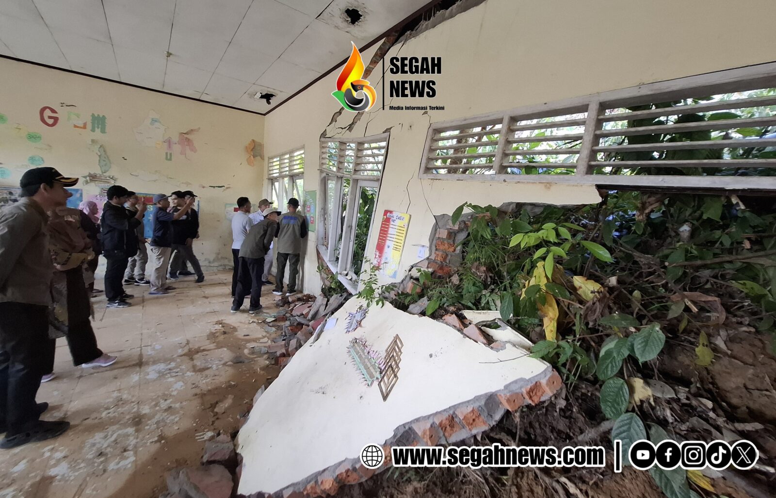 Wabup Gamalis : Perbaikan Gedung SD 001 Gurimbang Menunggu Anggarn ...